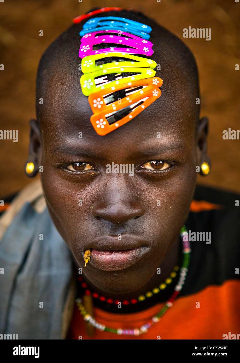 Bana Tribe Man, Key Afer, Omo Valley, Ethiopia Stock Photo - Alamy