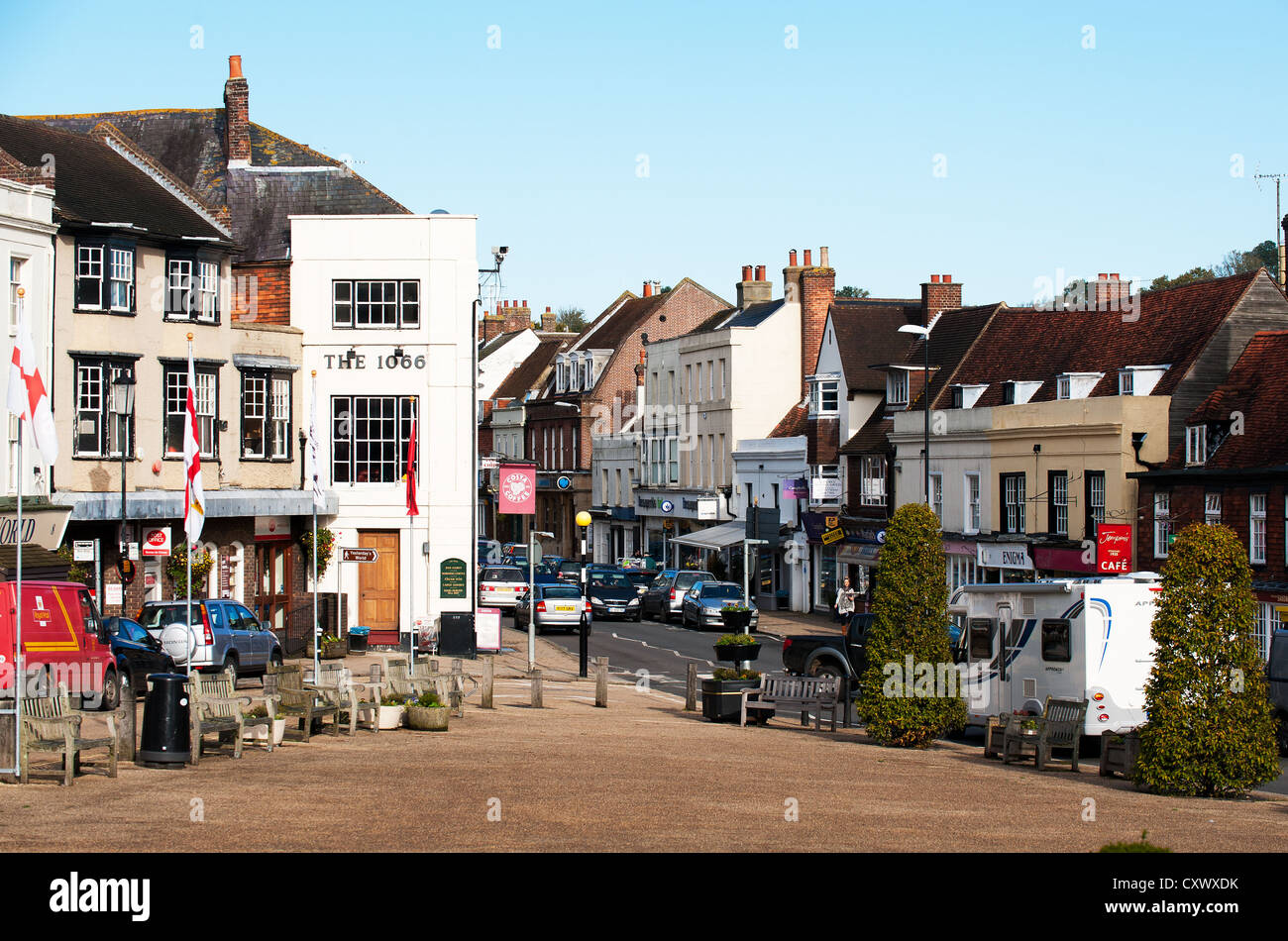 The town of Battle in Sussex Stock Photo - Alamy