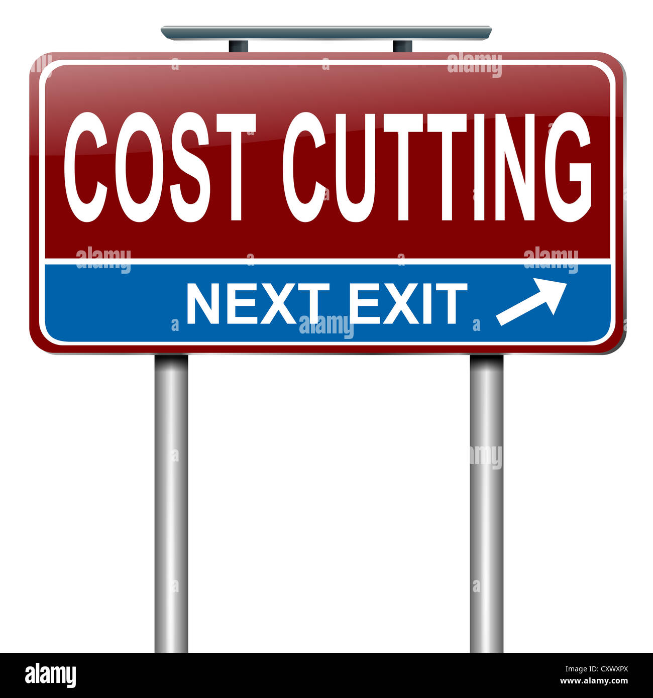 Reducing cost Cut Out Stock Images & Pictures - Alamy