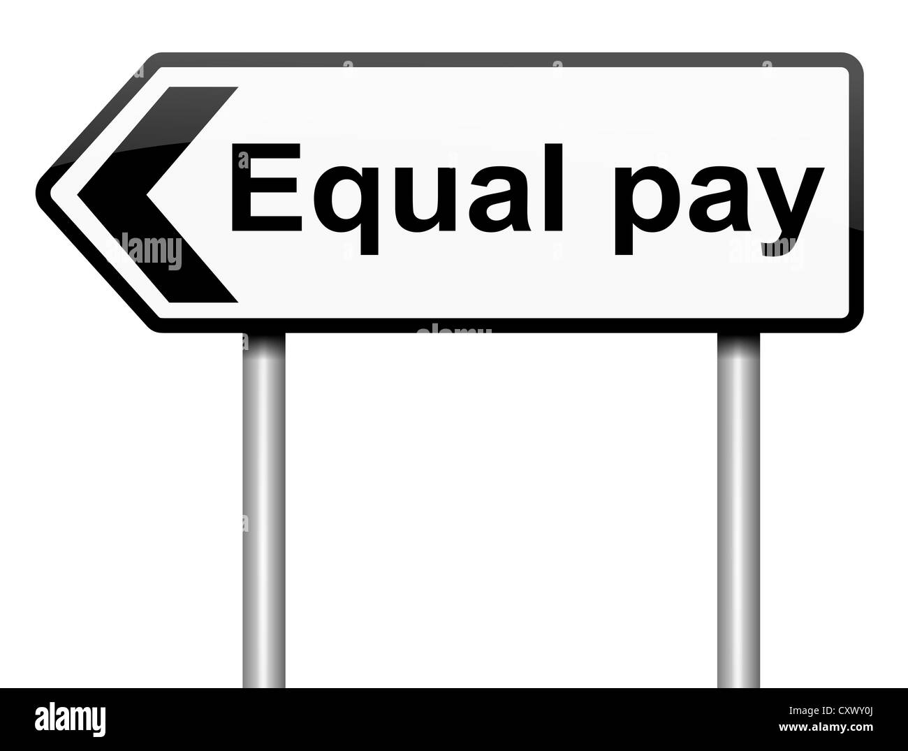 Equal rights sign Black and White Stock Photos & Images - Alamy
