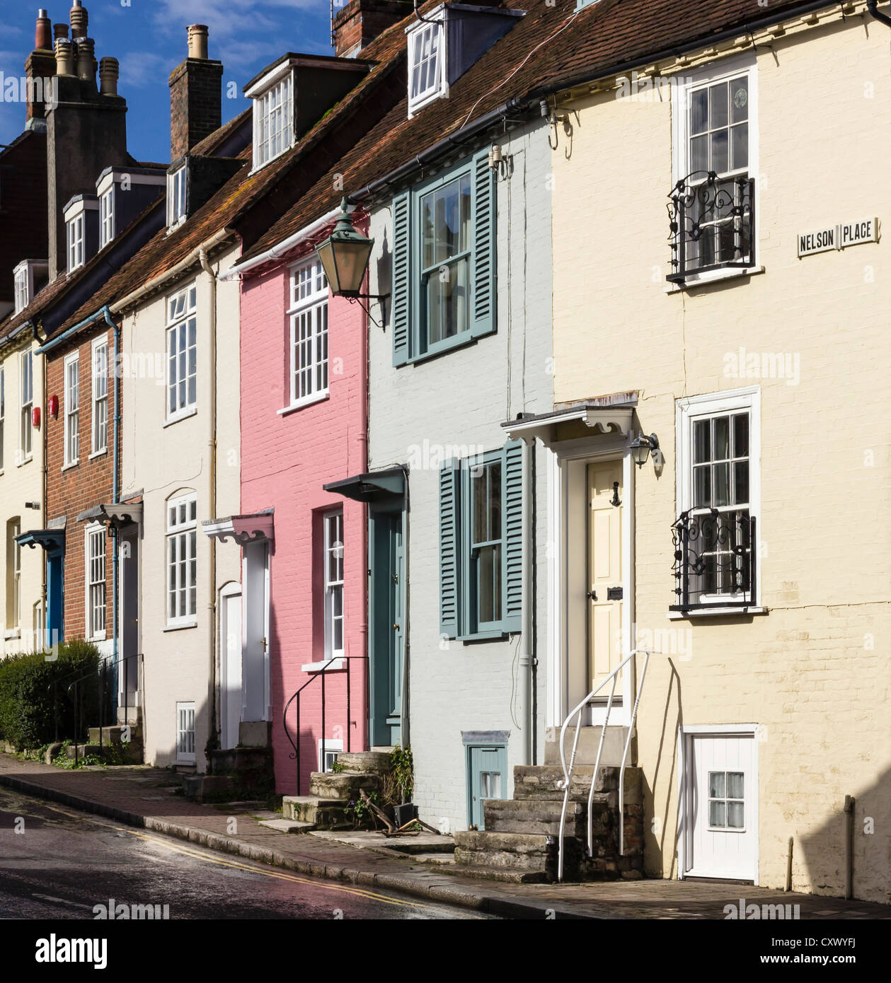 Nelson place lymington hi-res stock photography and images - Alamy