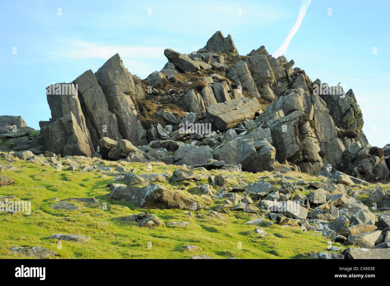 Carn Menyn or Carn Meini, a possible site for some upright stones at ...