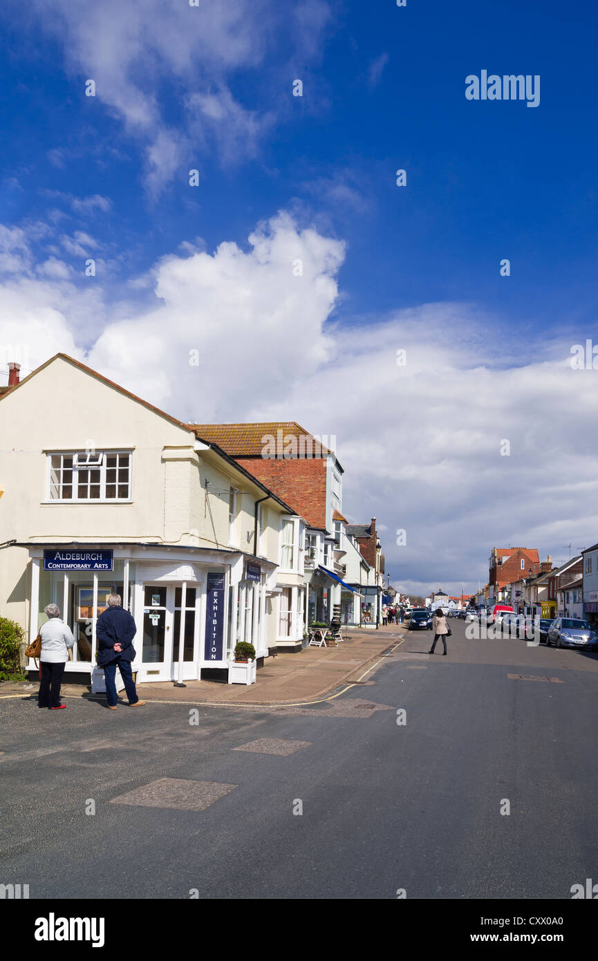 Aldeburgh high street suffolk uk hi-res stock photography and images ...
