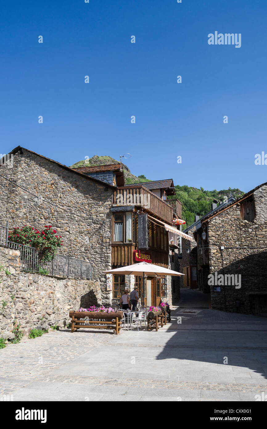 Village Durro in Vall de Boí, Catalonia, Spain. Rocognized as UNESCO ...