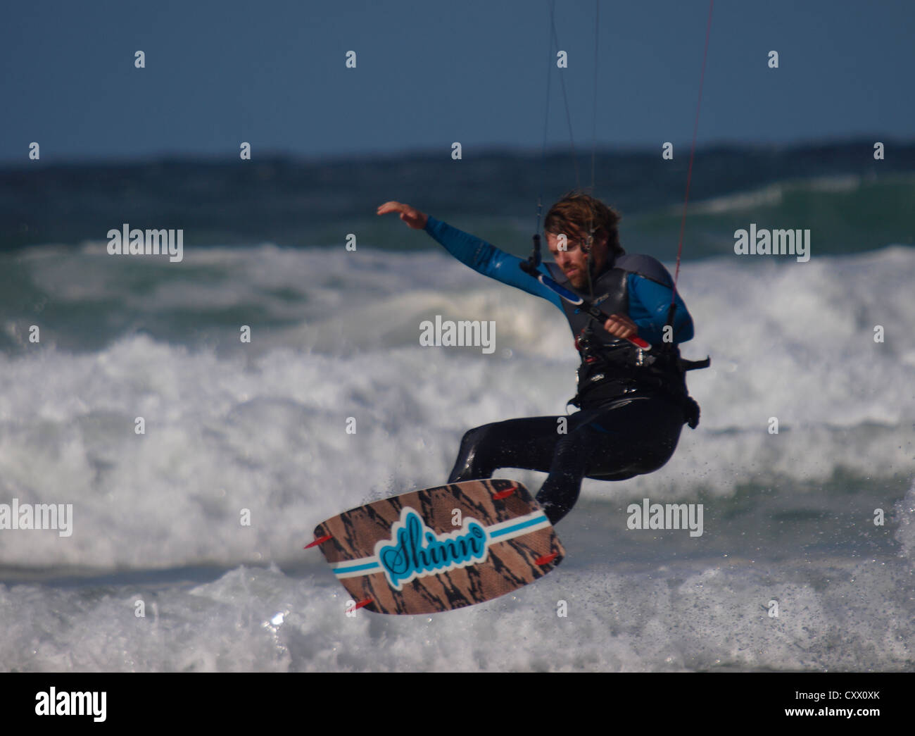 Kite Surfer, UK Stock Photo - Alamy