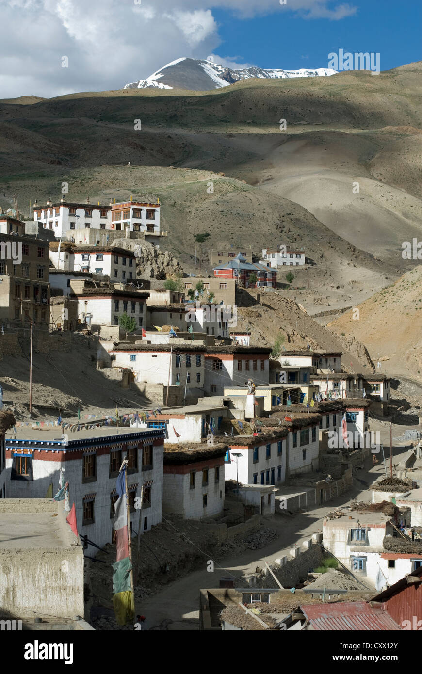 Kibber village, Spiti, Northern India Stock Photo - Alamy