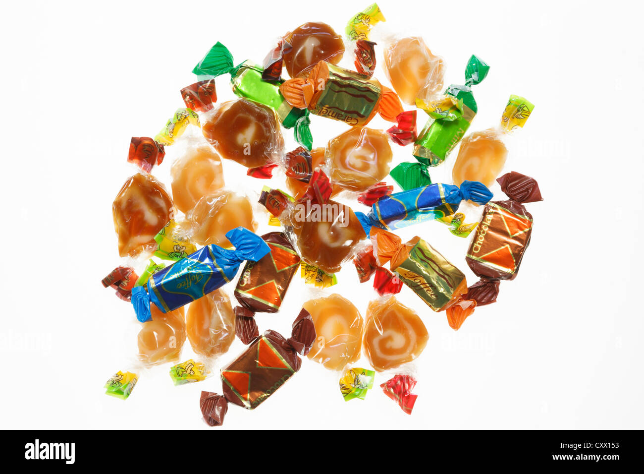 Toffees wrapped hi-res stock photography and images - Alamy