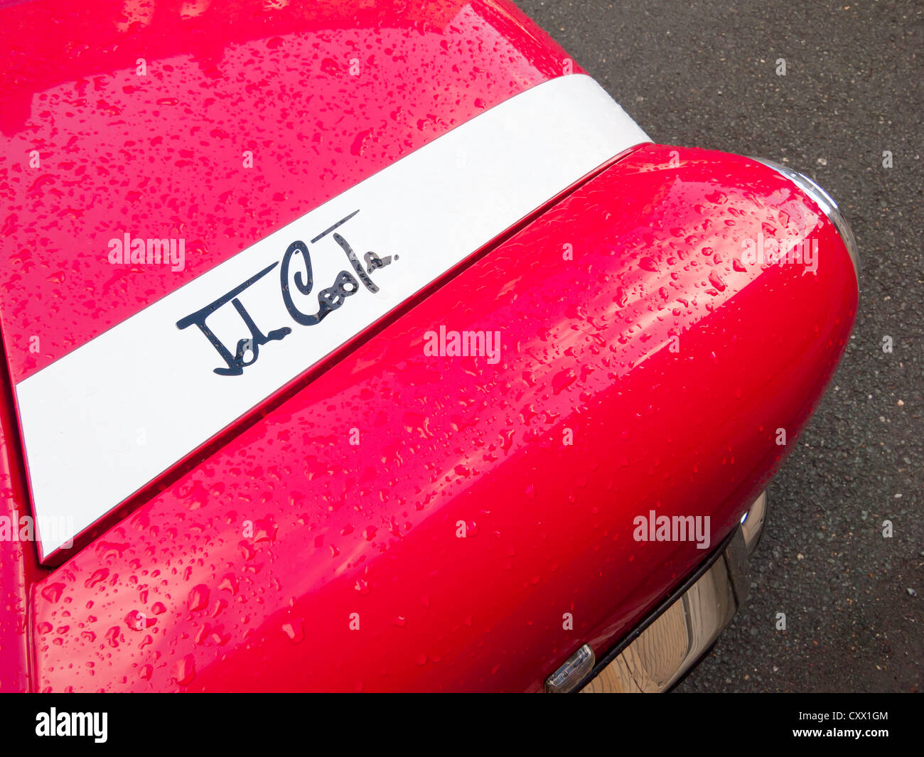 John cooper signature on mini cooper hi-res stock photography and ...