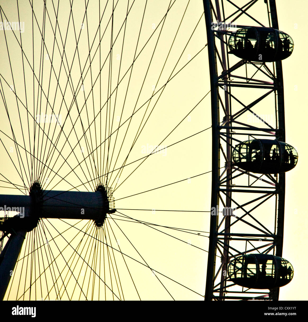London eye close up big ben hi-res stock photography and images - Alamy