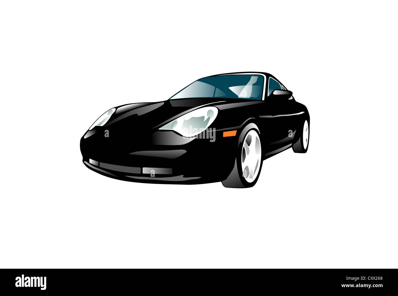 Black driver car Cut Out Stock Images & Pictures - Alamy