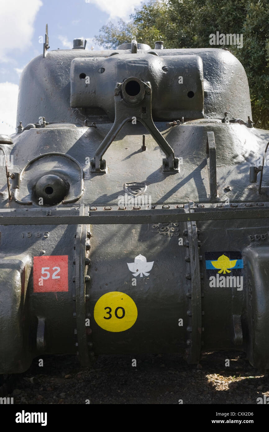 Us sherman tank hi-res stock photography and images - Alamy