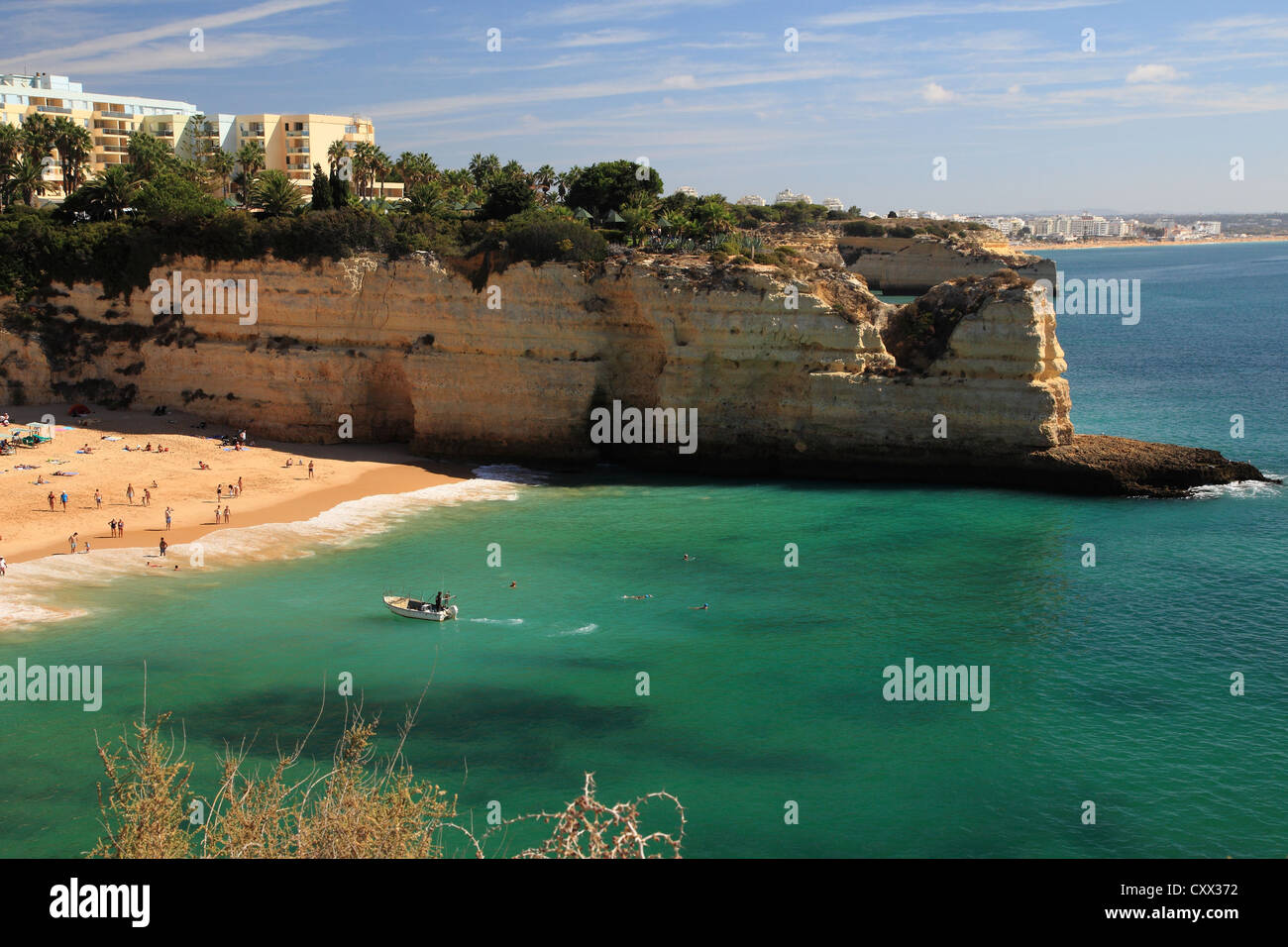 Praia da Senhora da Rocha, Algarve, Portugal Stock Photo - Alamy