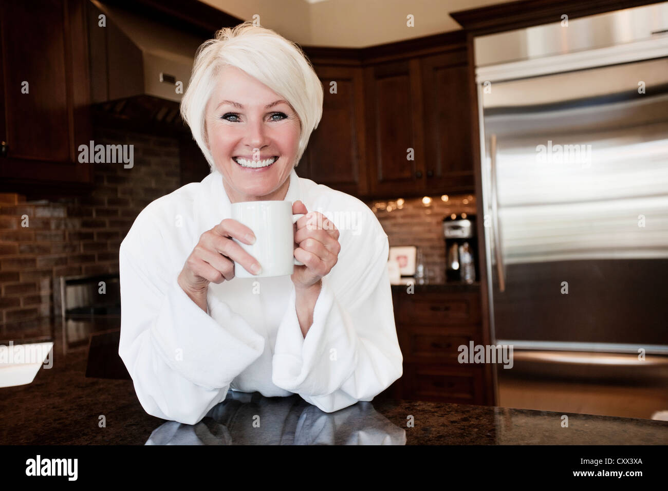 Kitchen coffee robe hi-res stock photography and images - Alamy
