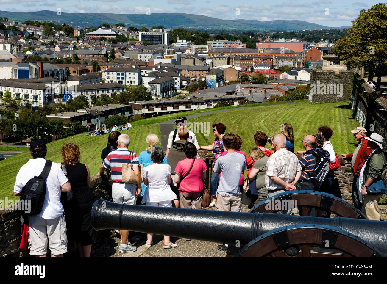Derry's Walls, Derry, Londonderry Northern Ireland Stock Photo - Alamy