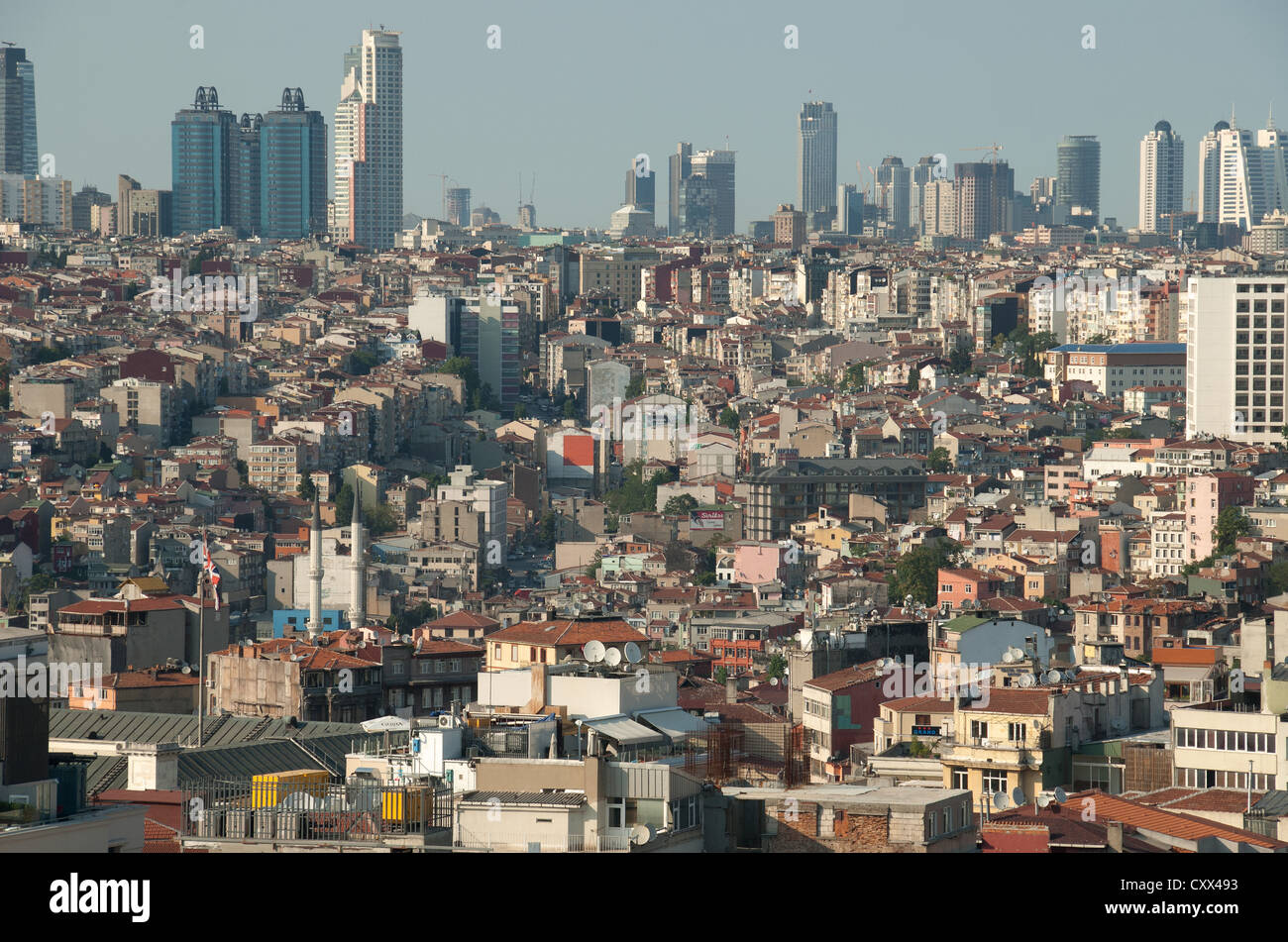 Rooftop rooftops roof top tops view views hi-res stock photography and ...