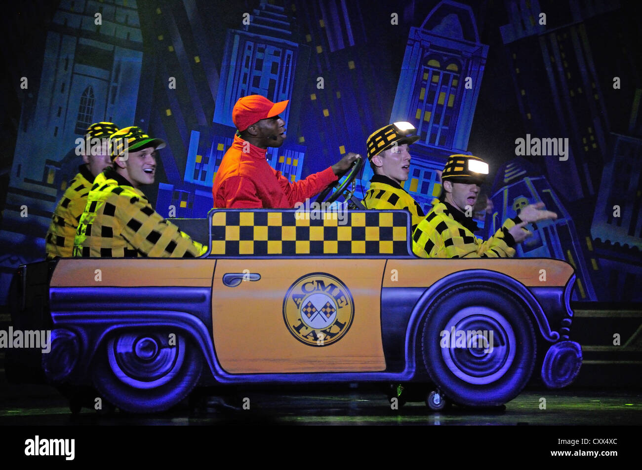 Stage show aboard Royal Caribbean 'Grandeur of the Seas' cruise ship ...