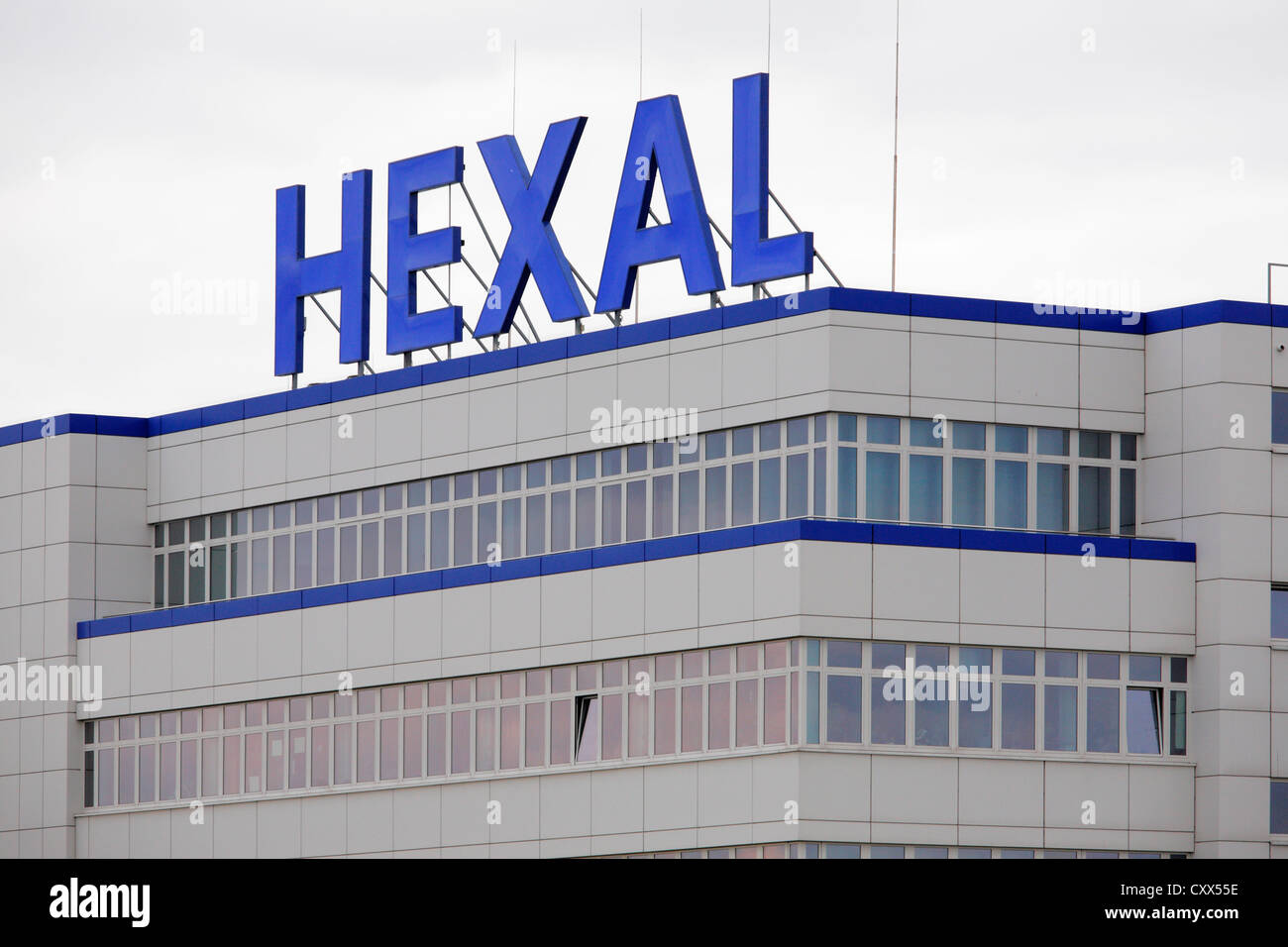 The HEXAL Head Office in Magdeburg Stock Photo - Alamy