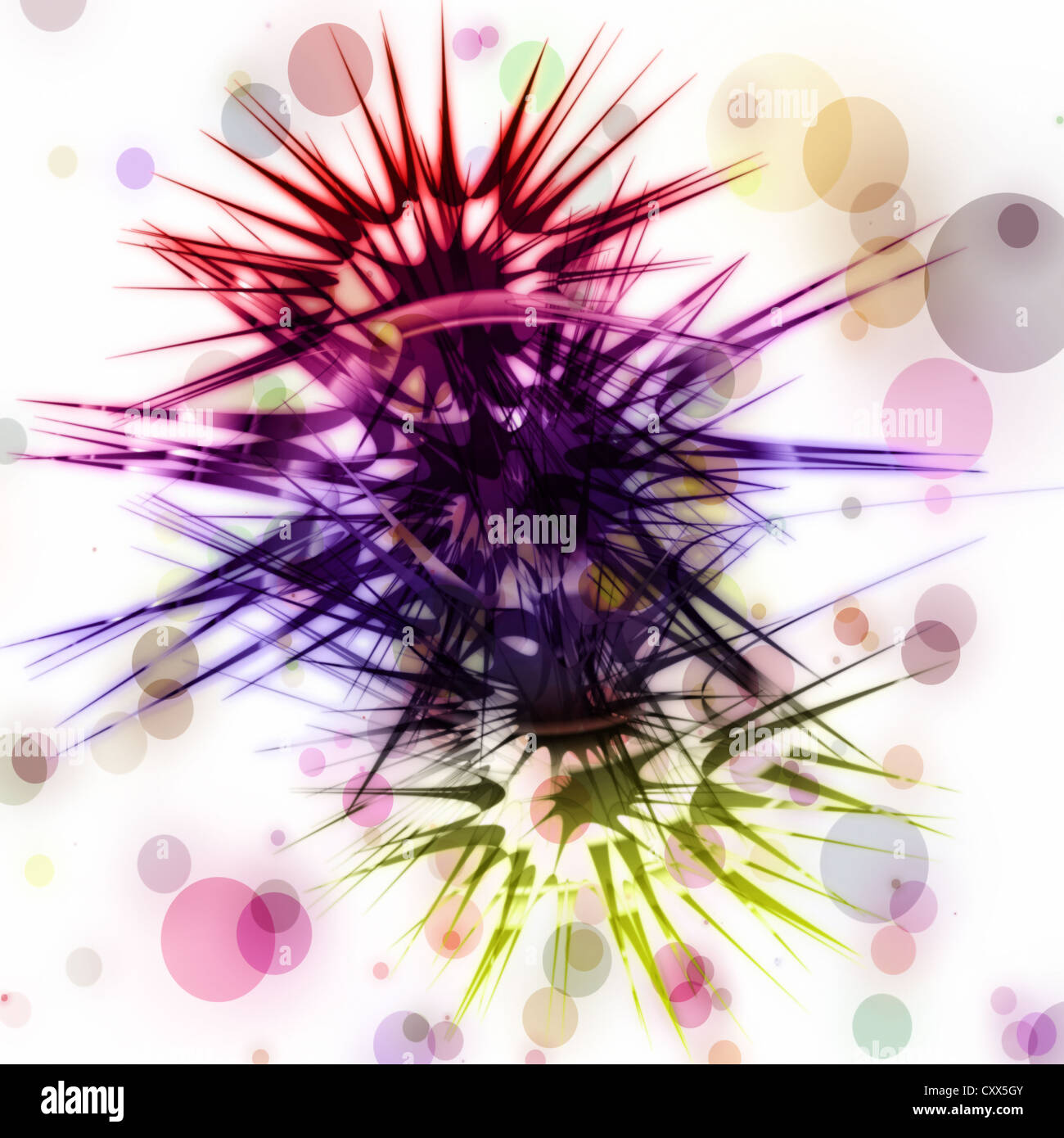 Abstract powerful illustrated background object Stock Photo - Alamy