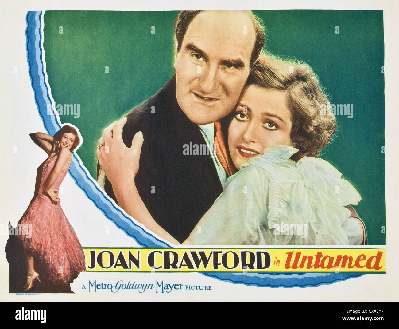 UNTAMED Poster for 1929 MGM film with Joan Crawford and Robert ...