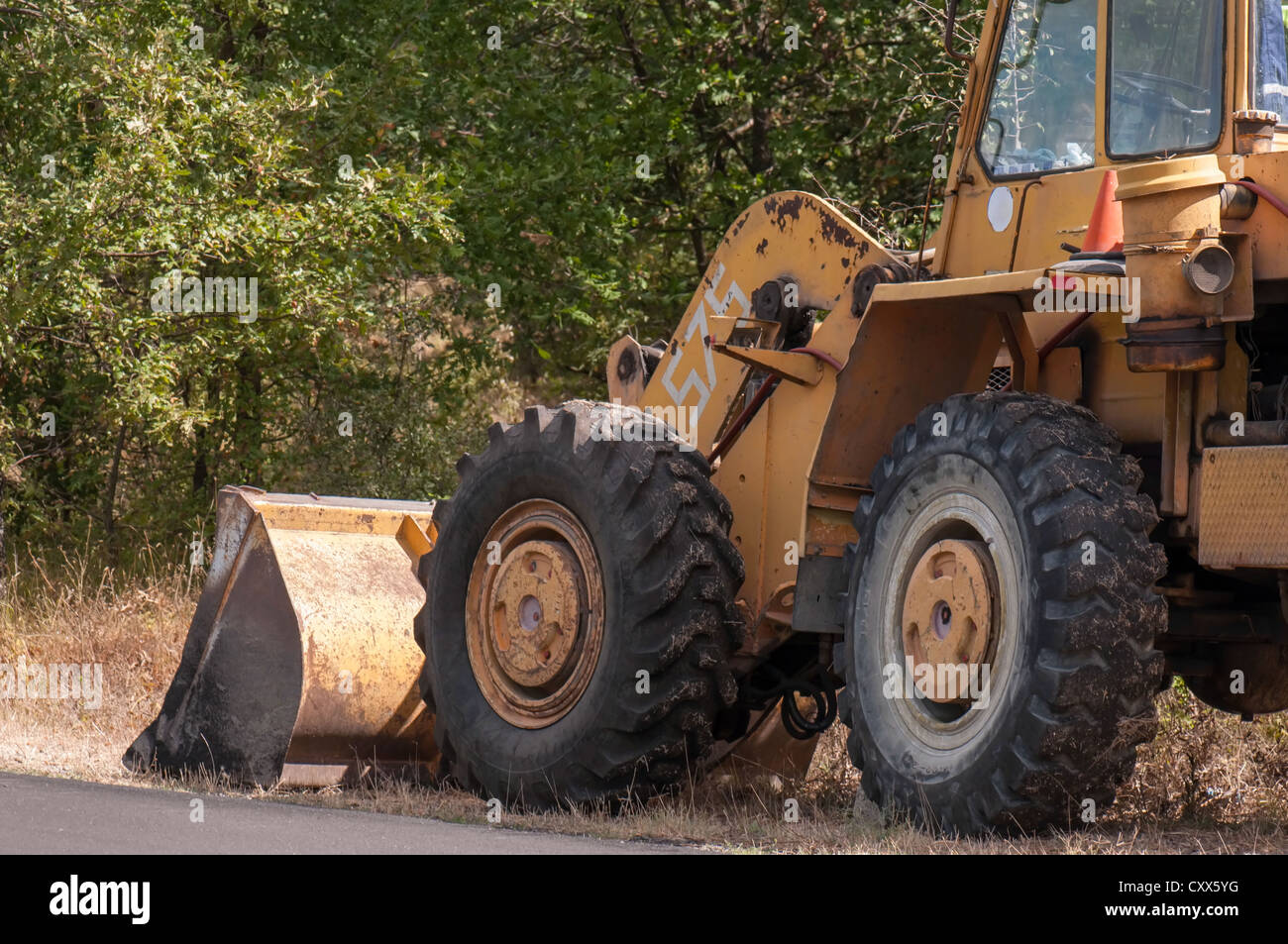 Construction and repair of roads and highways Stock Photo - Alamy