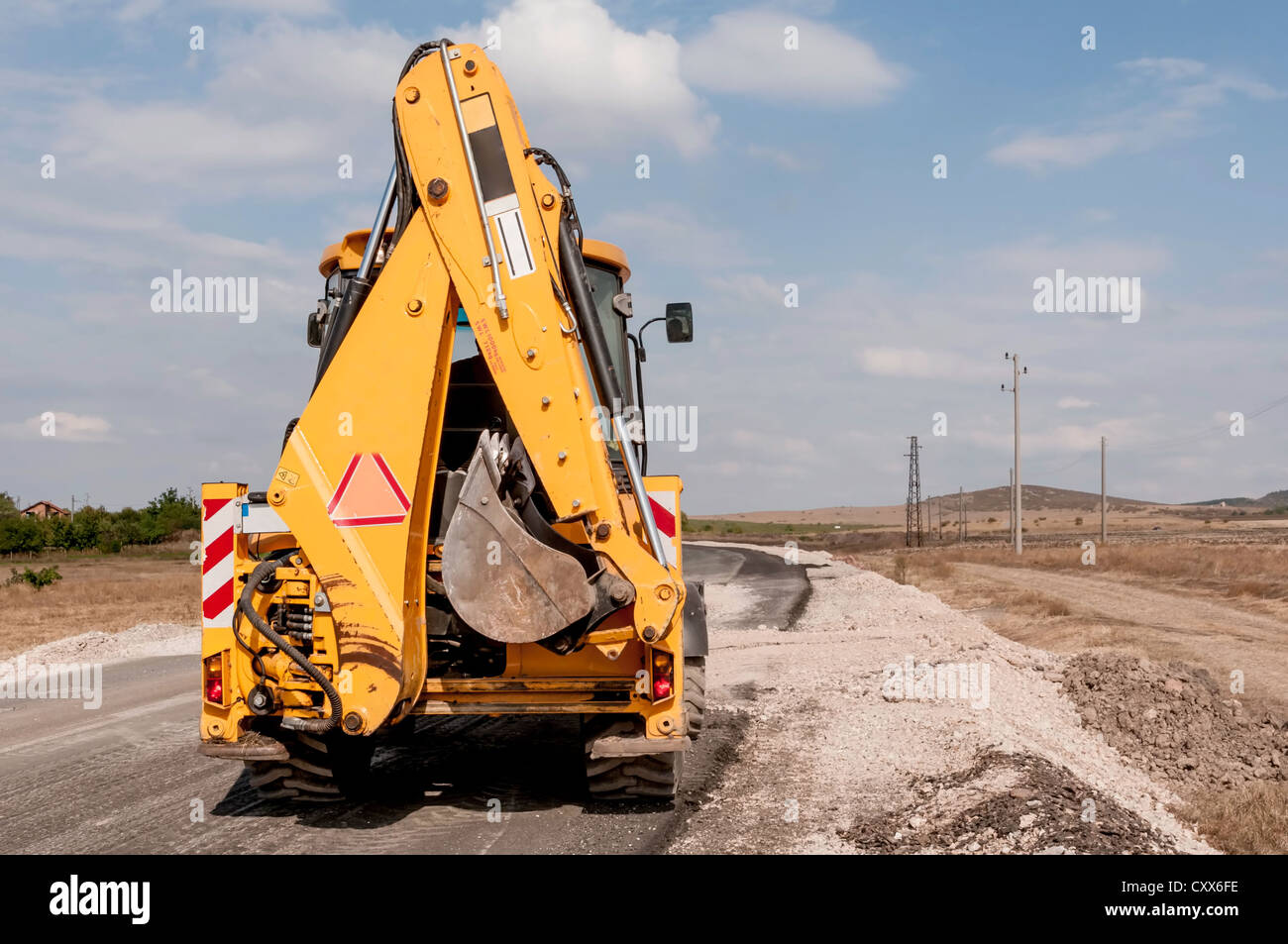 Construction and repair of roads and highways Stock Photo - Alamy