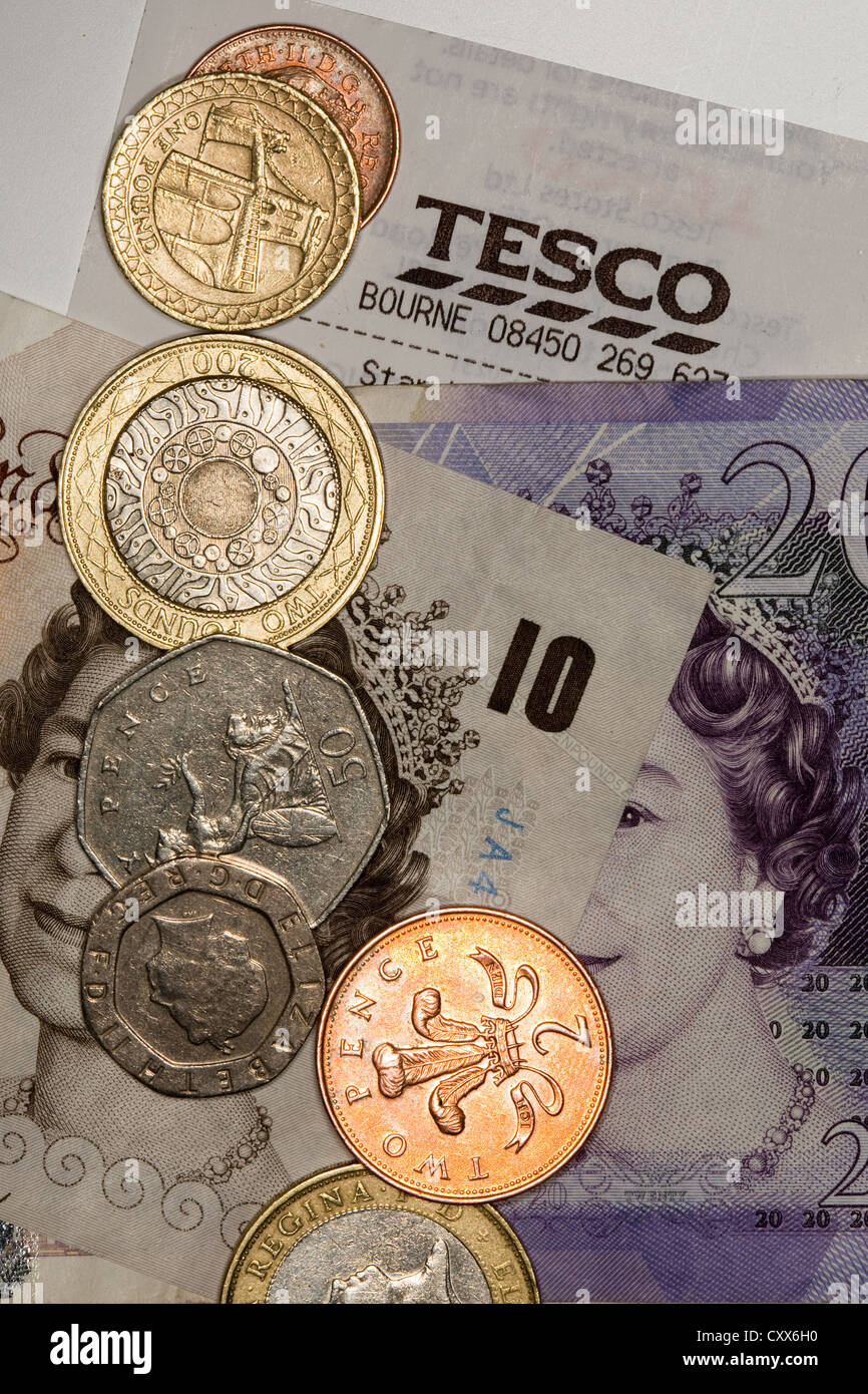 Tesco Receipt Stock Photos & Tesco Receipt Stock Images - Alamy