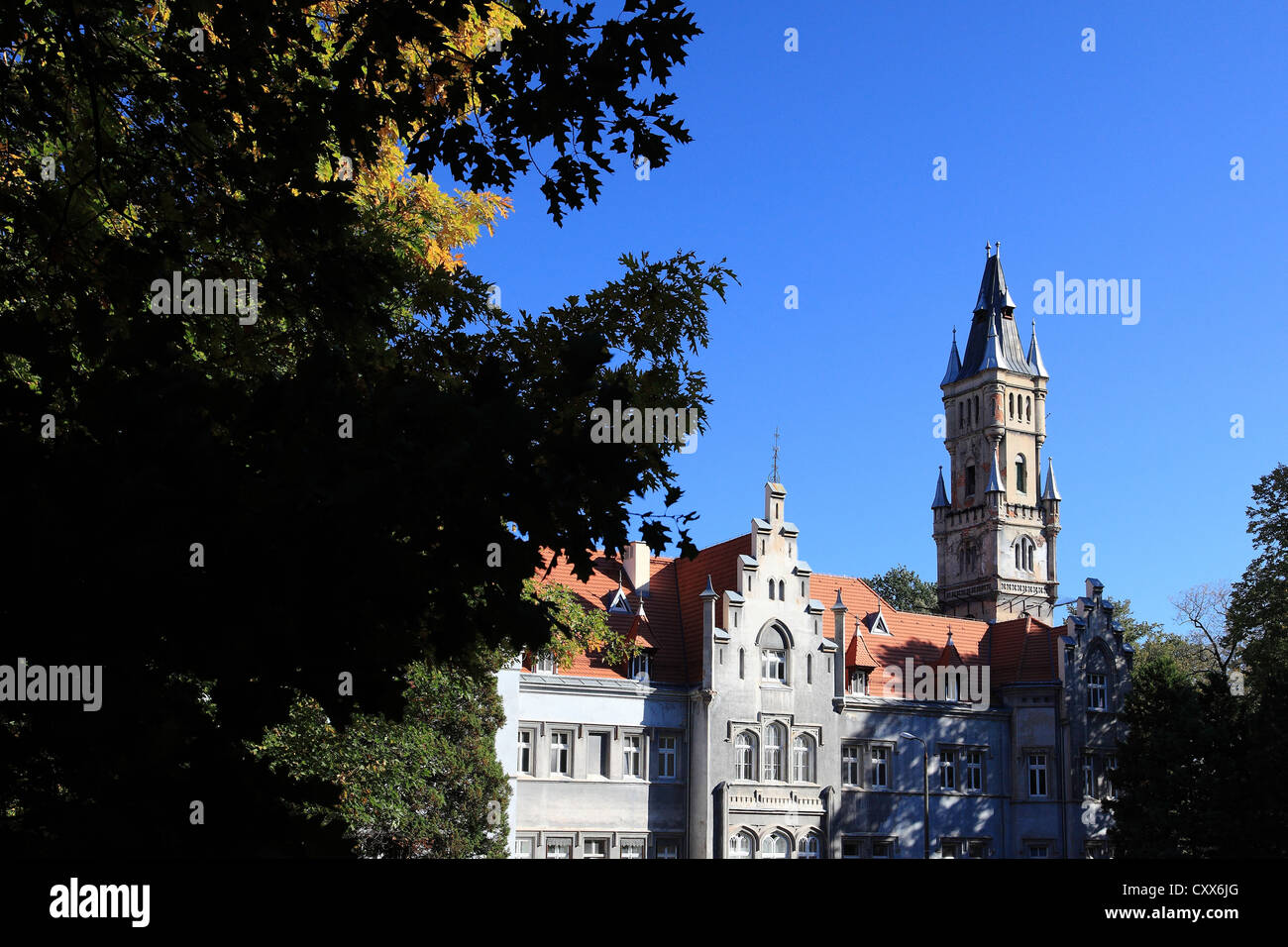 Palace in Naklo, Poland Stock Photo - Alamy