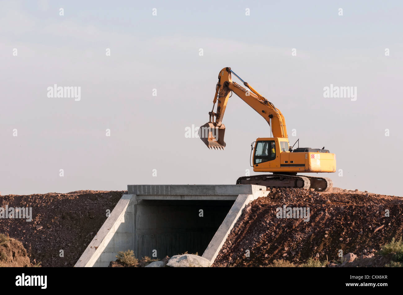 Construction and repair of roads and highways Stock Photo - Alamy