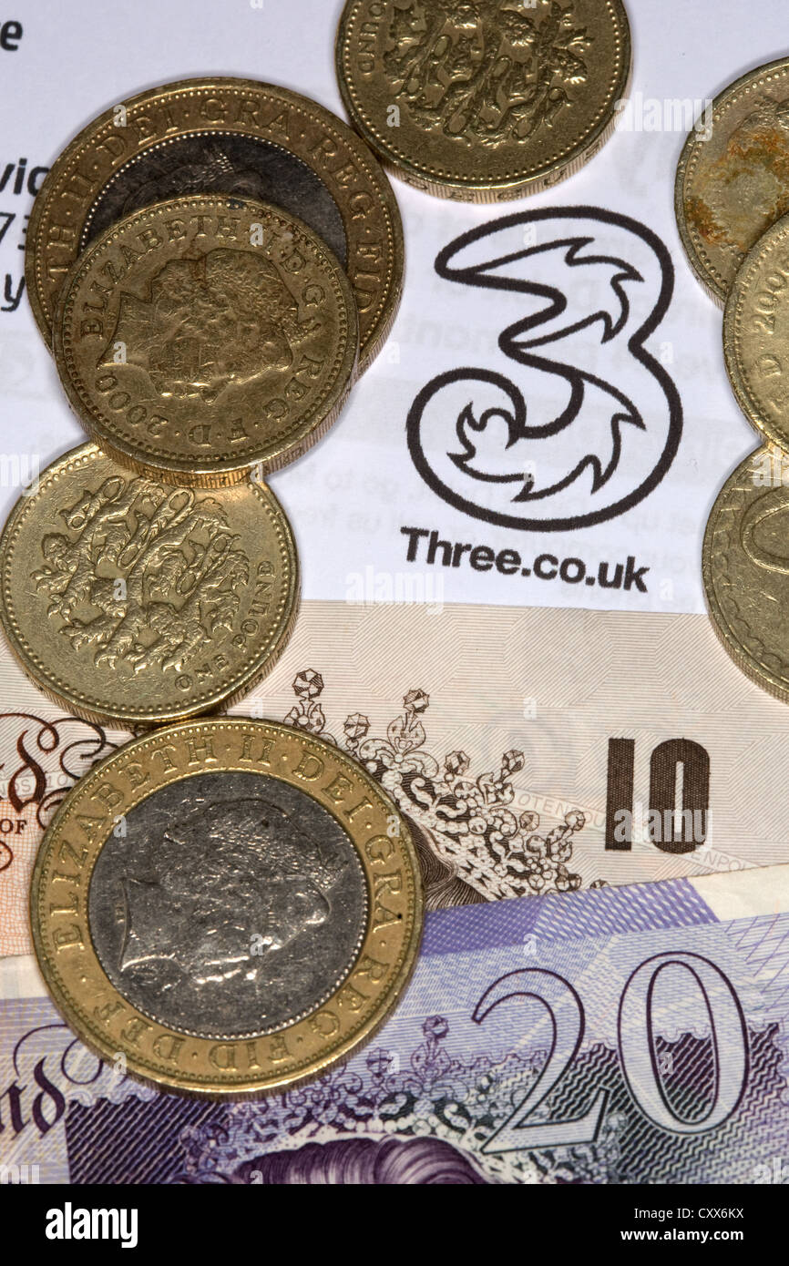 Three corporate identity with cash Stock Photo - Alamy