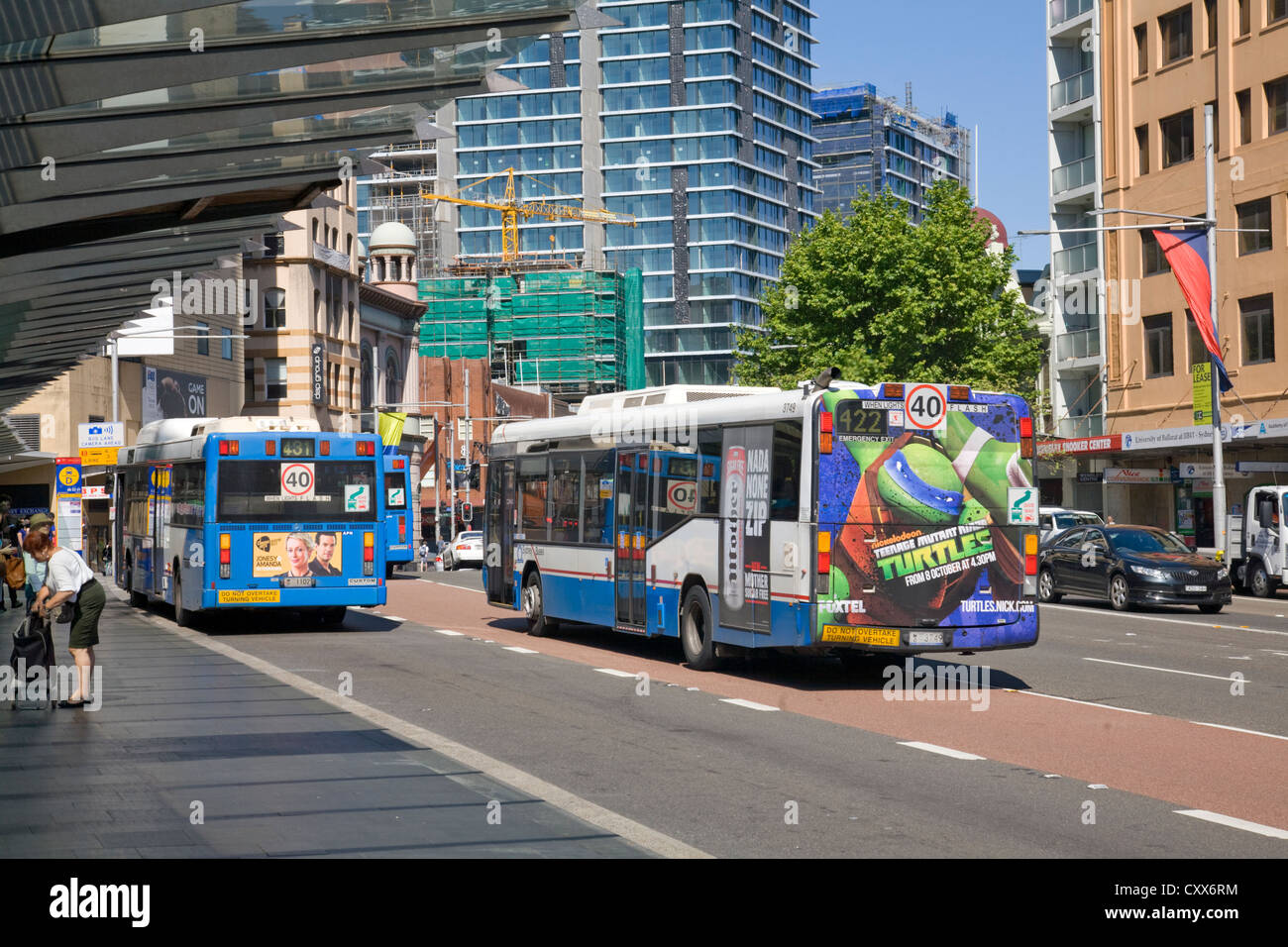 Sydney buses hi-res stock photography and images - Alamy