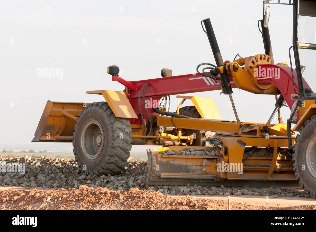 Construction and repair of roads and highways Stock Photo - Alamy