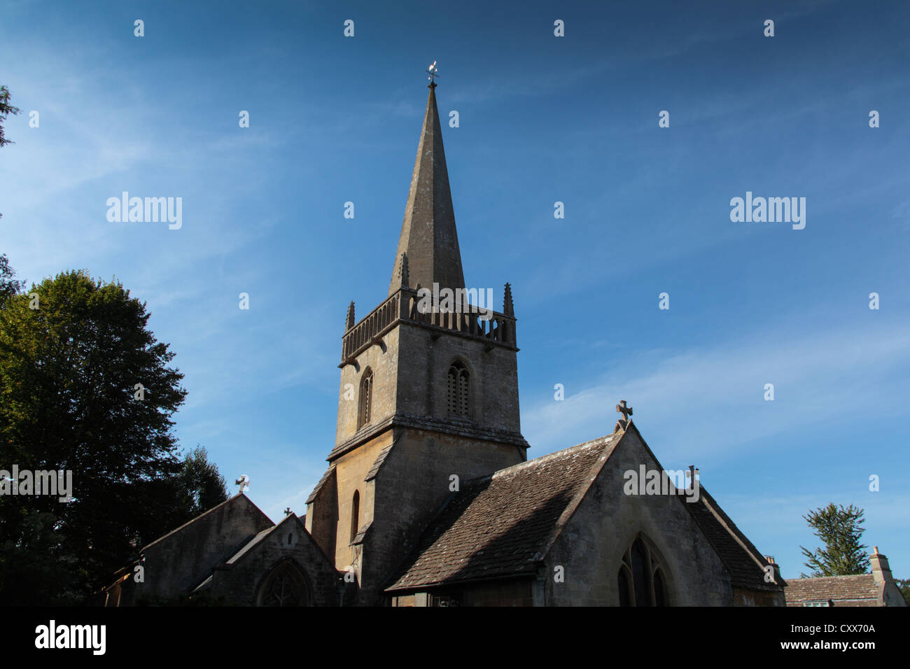 Graveyard of St Thomas a Beckett church, Box Village, Corsham ...