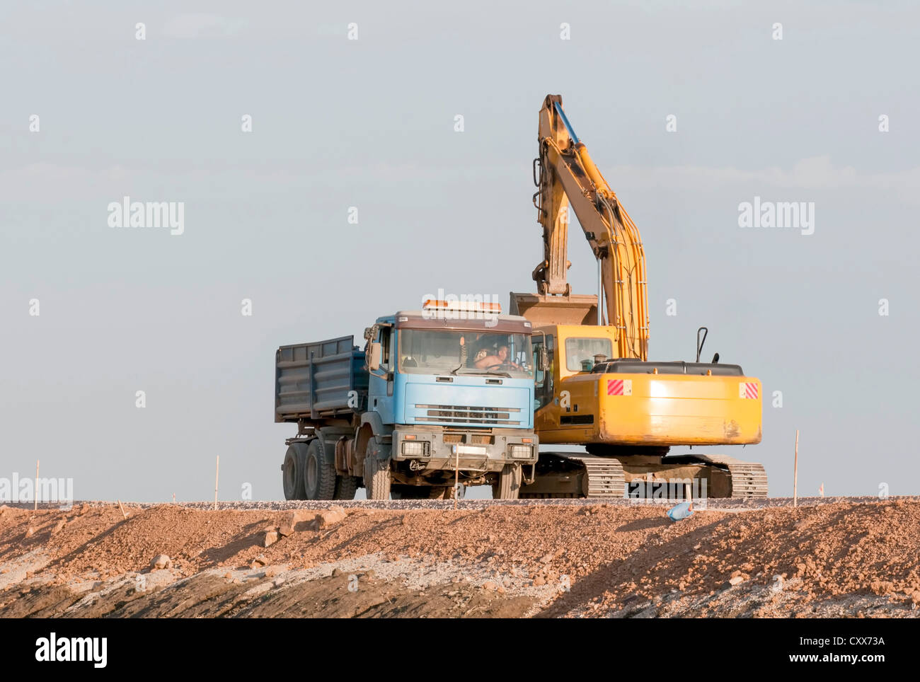 Construction and repair of roads and highways Stock Photo - Alamy