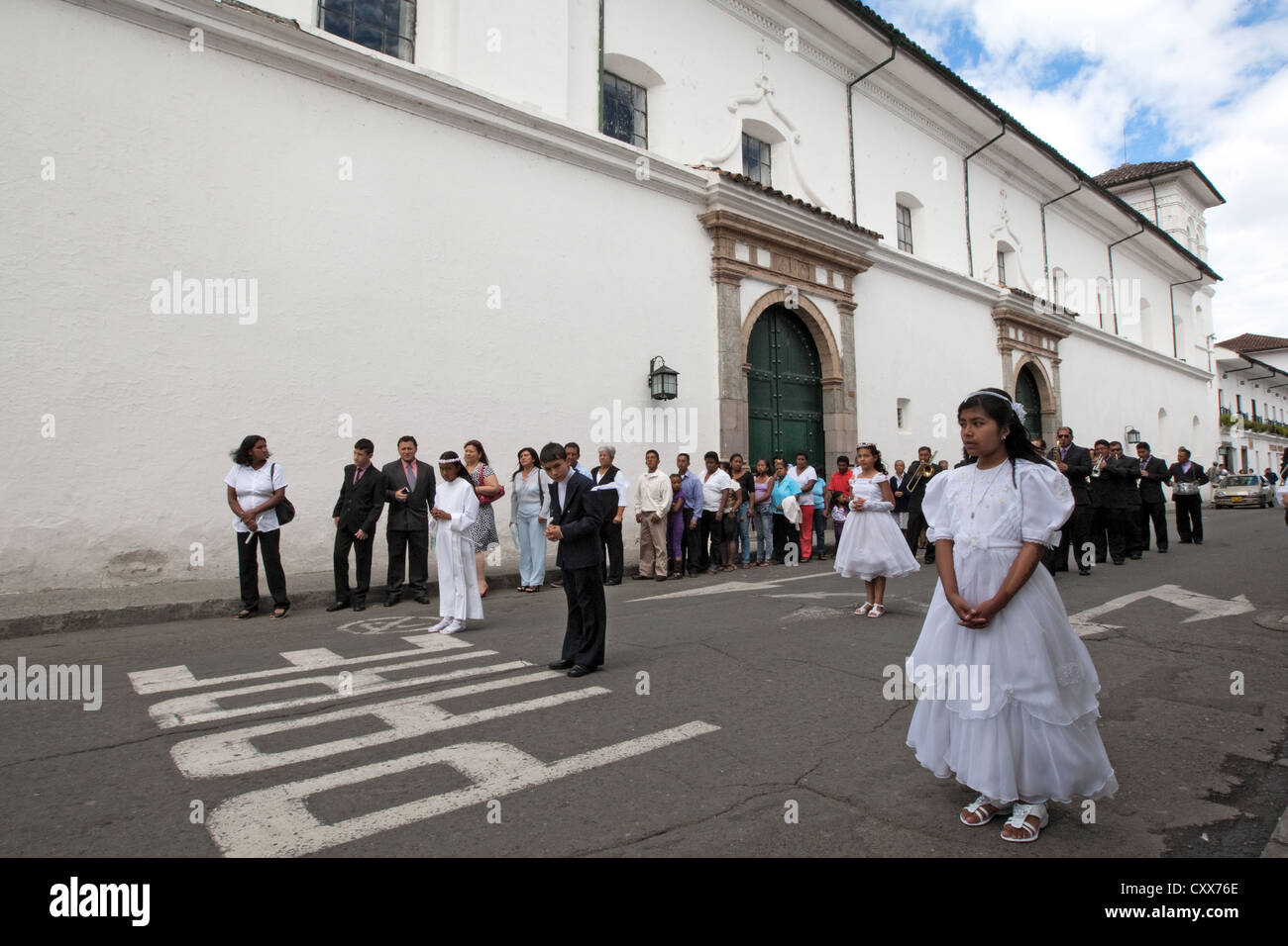 Catholic confirmation ceremony hi-res stock photography and images - Alamy
