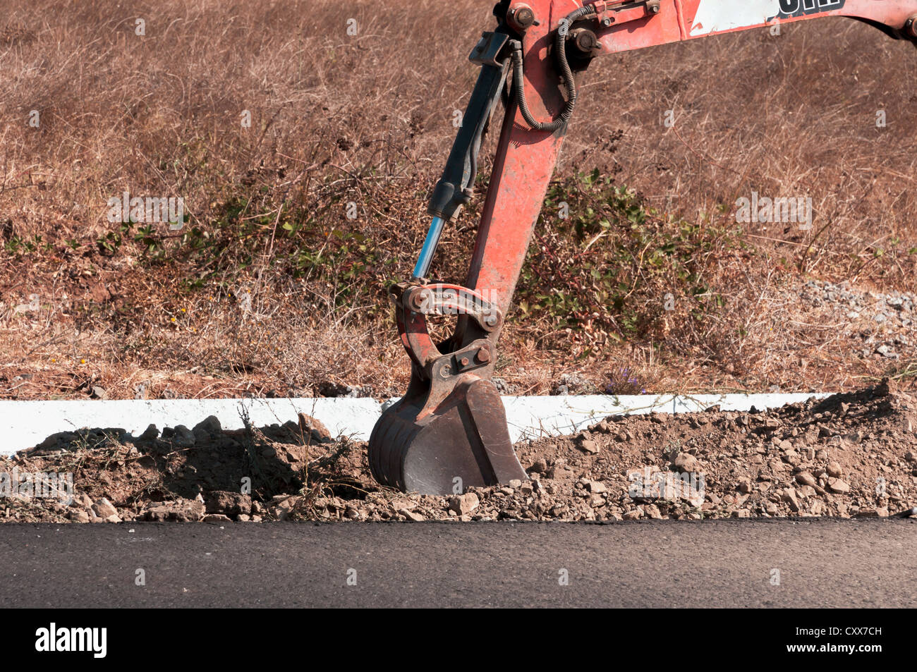 Construction and repair of roads and highways Stock Photo - Alamy