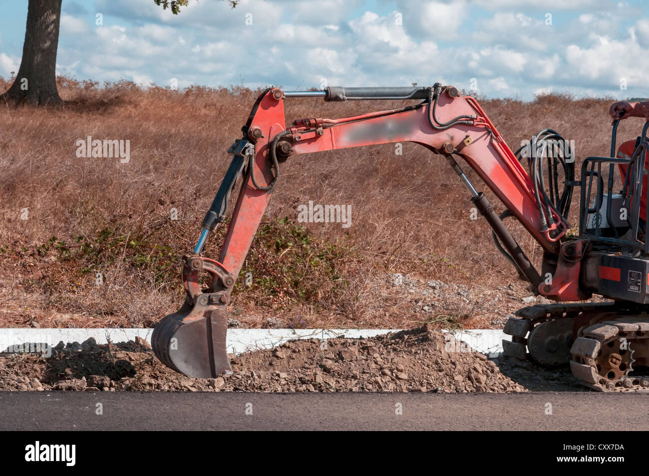 Construction and repair of roads and highways Stock Photo - Alamy
