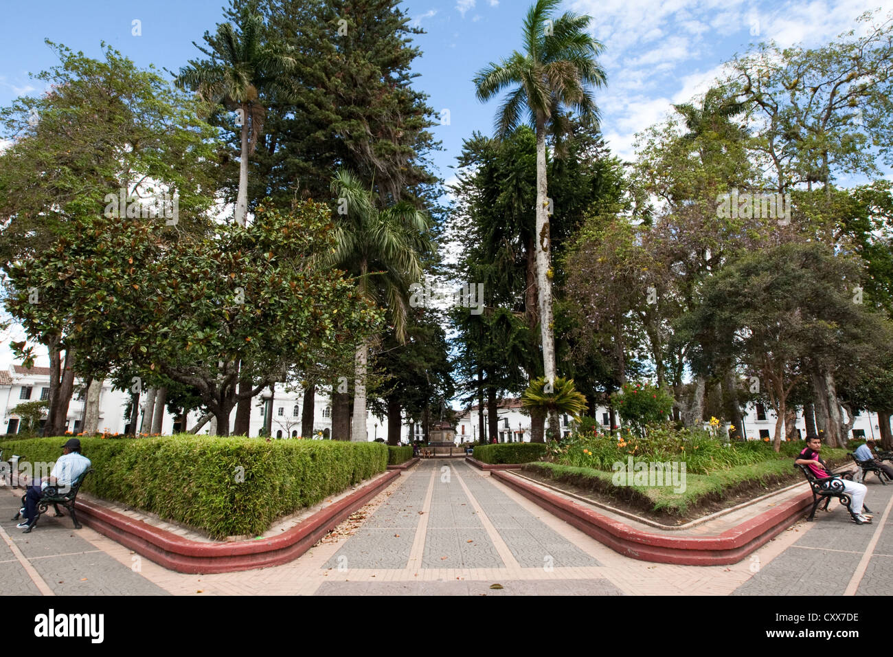 Parque Caldas Popayan Colombia Recorriendo Popayán, La Ciudad Blanca