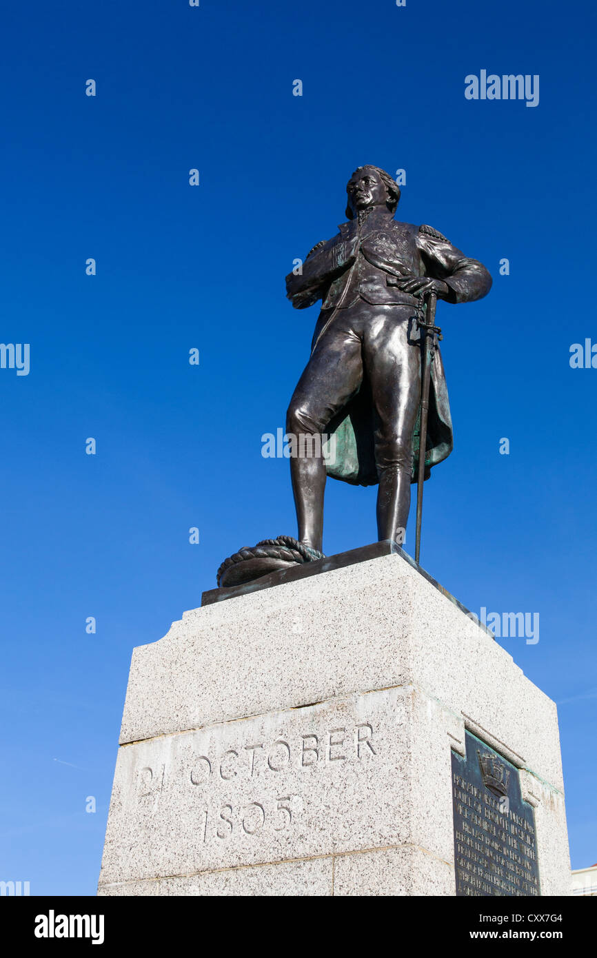 Statue of Admiral Lord Nelson in its new resting place of Grand Parade ...