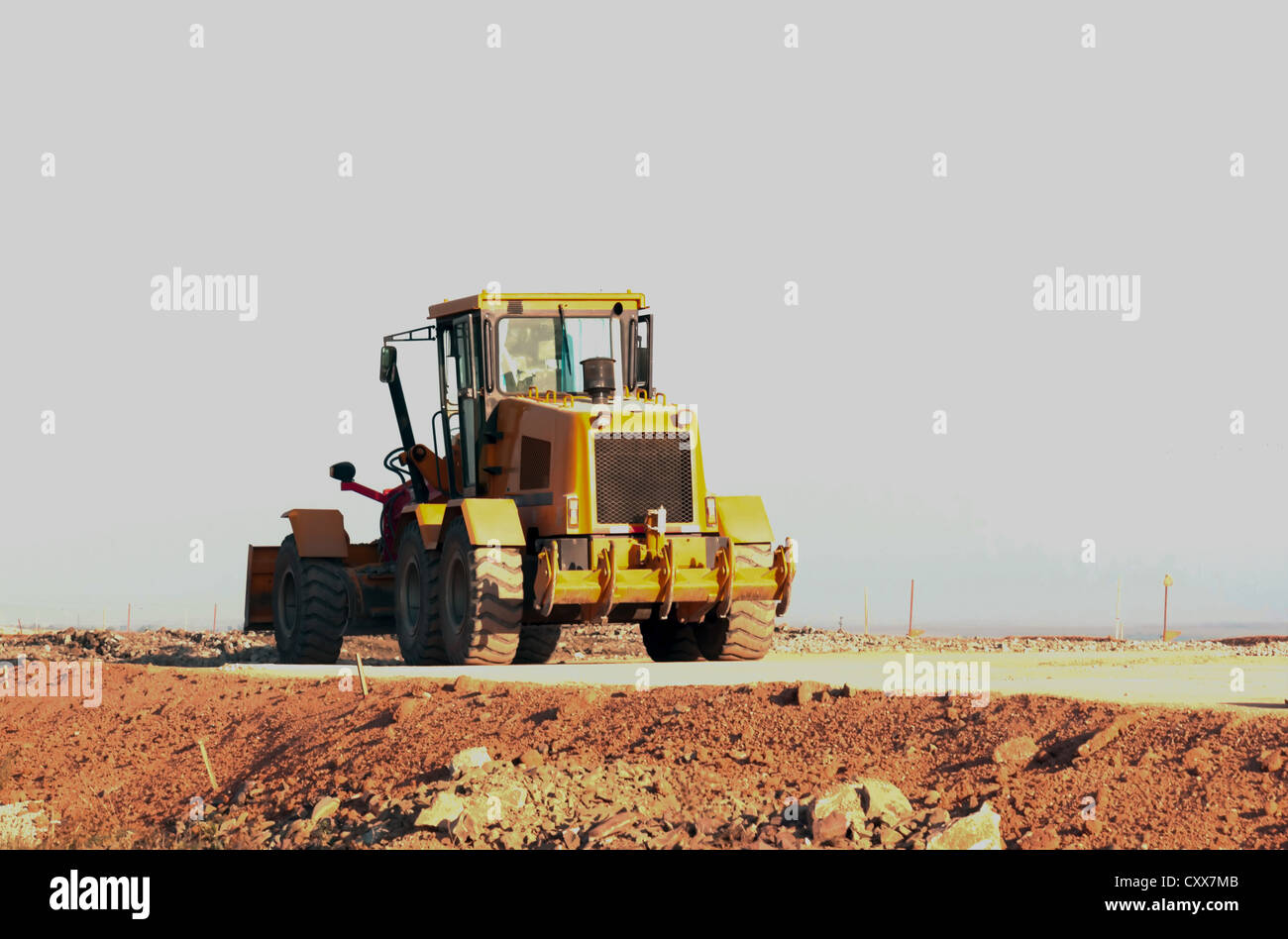 Construction and repair of roads and highways Stock Photo - Alamy