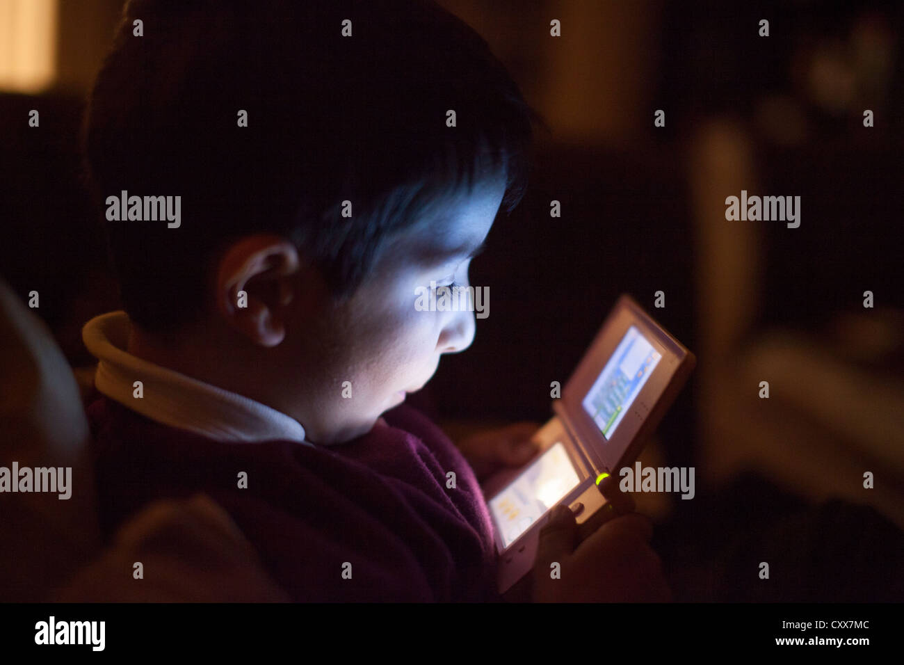 child plays computer game Stock Photo - Alamy child plays computer game Stock Photo - Alamy
