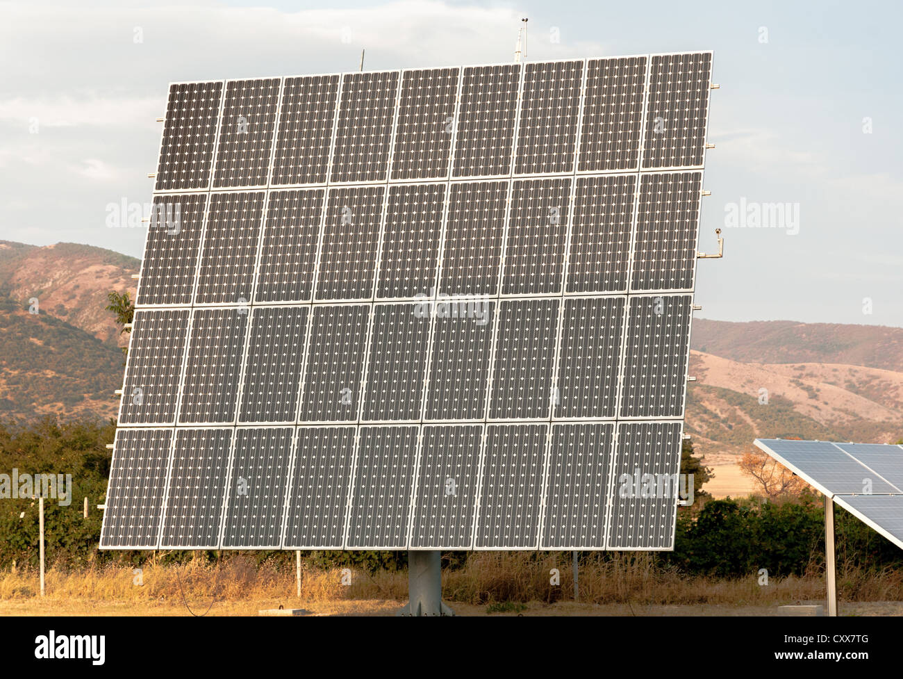 Solar panels (alternative energy Stock Photo - Alamy