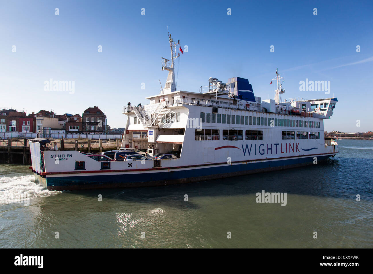 Wightlink terminal portsmouth hi-res stock photography and images - Alamy