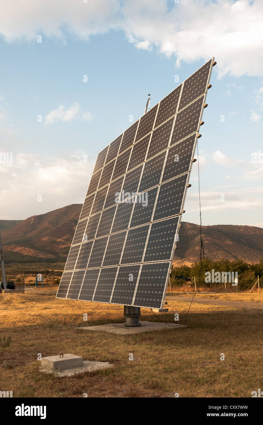 Solar panels (alternative energy Stock Photo - Alamy