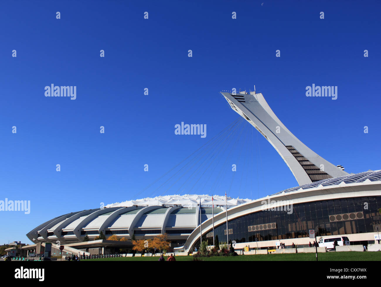 Montreal Olympic Stadium Stock Photo - Alamy