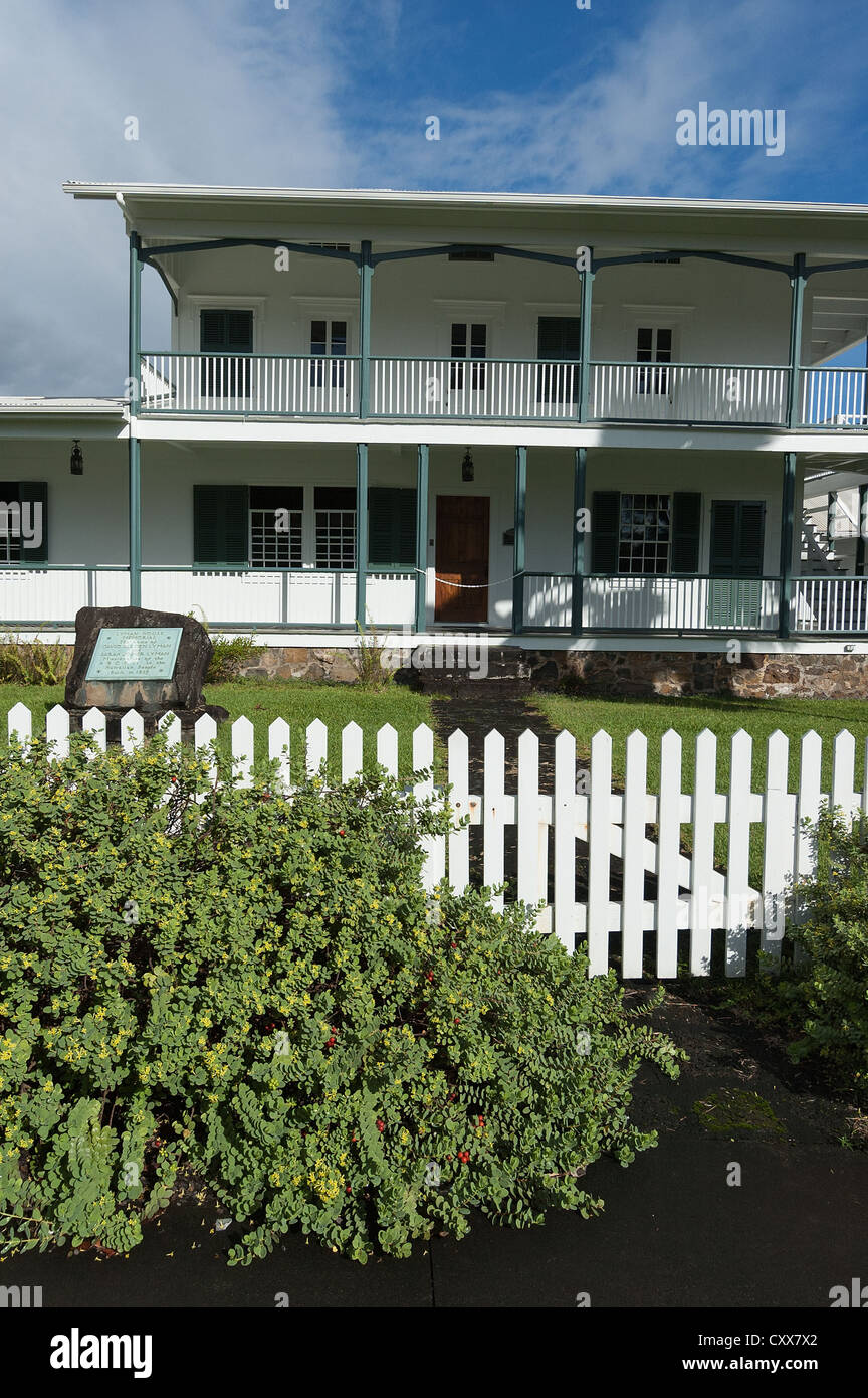 Elk284-2081v Hawaii, Hilo, Lyman House Museum 1839 Stock Photo - Alamy