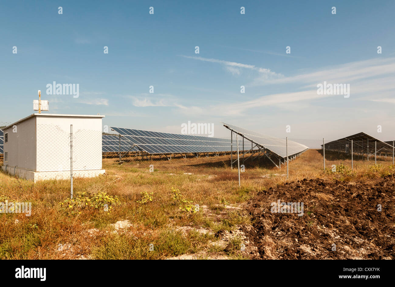 Solar panels (alternative energy Stock Photo - Alamy