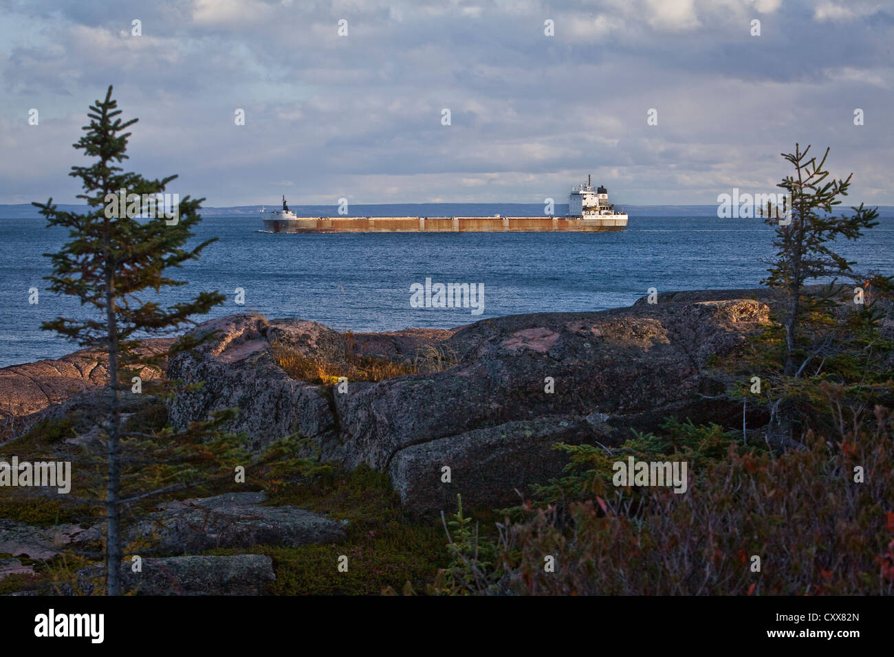 The Kaministiqua bulk Carrier, property of Lower Lake Towing, is seen ...
