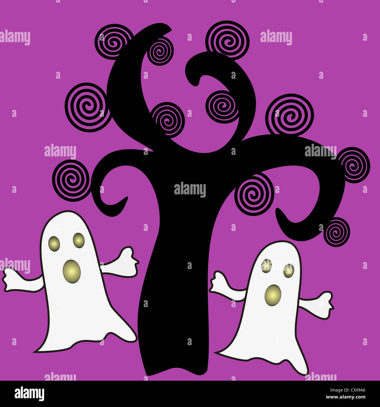 Tree ghost hi-res stock photography and images - Alamy