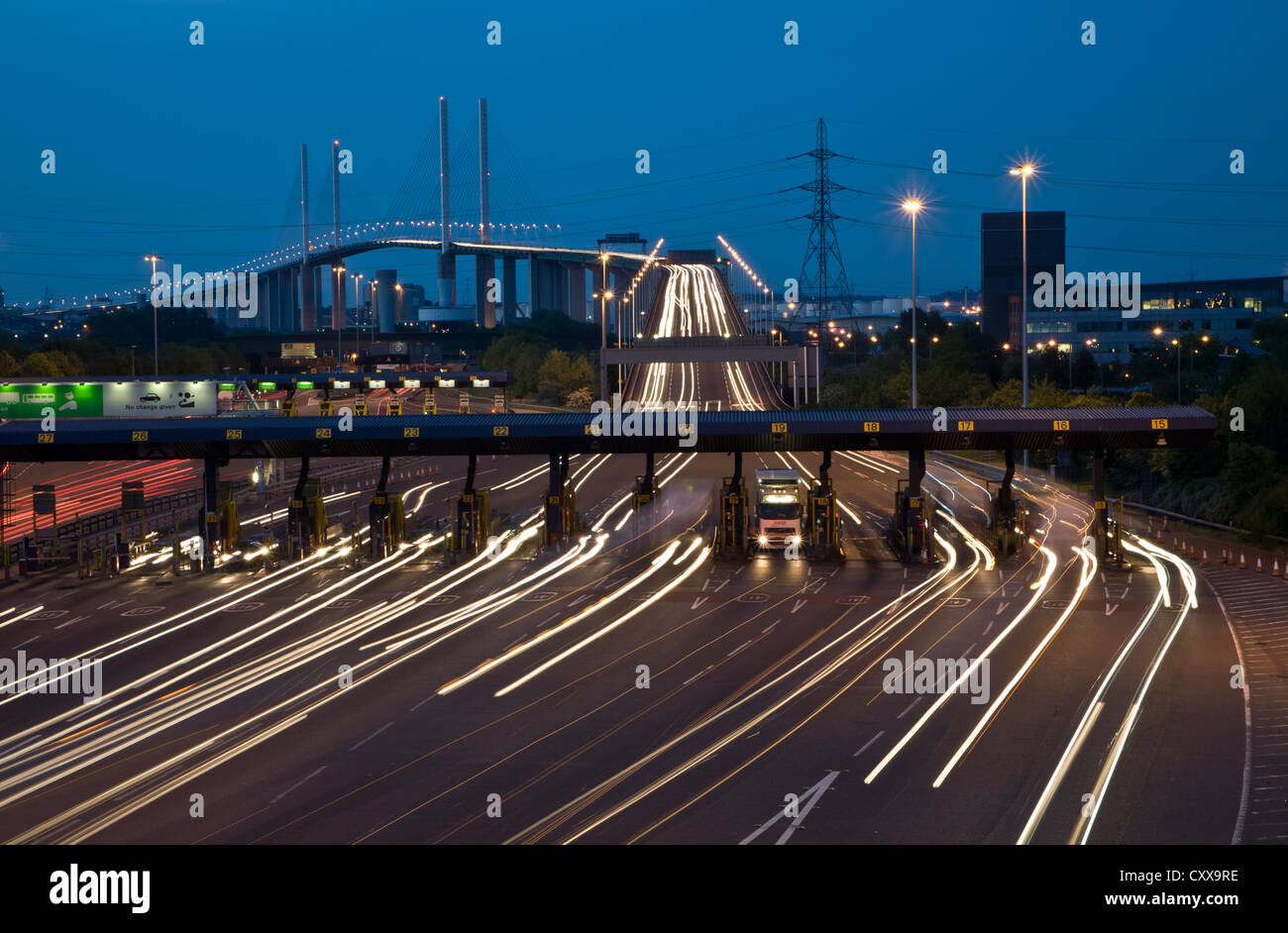 Dartford crossing toll booths hi-res stock photography and images - Alamy