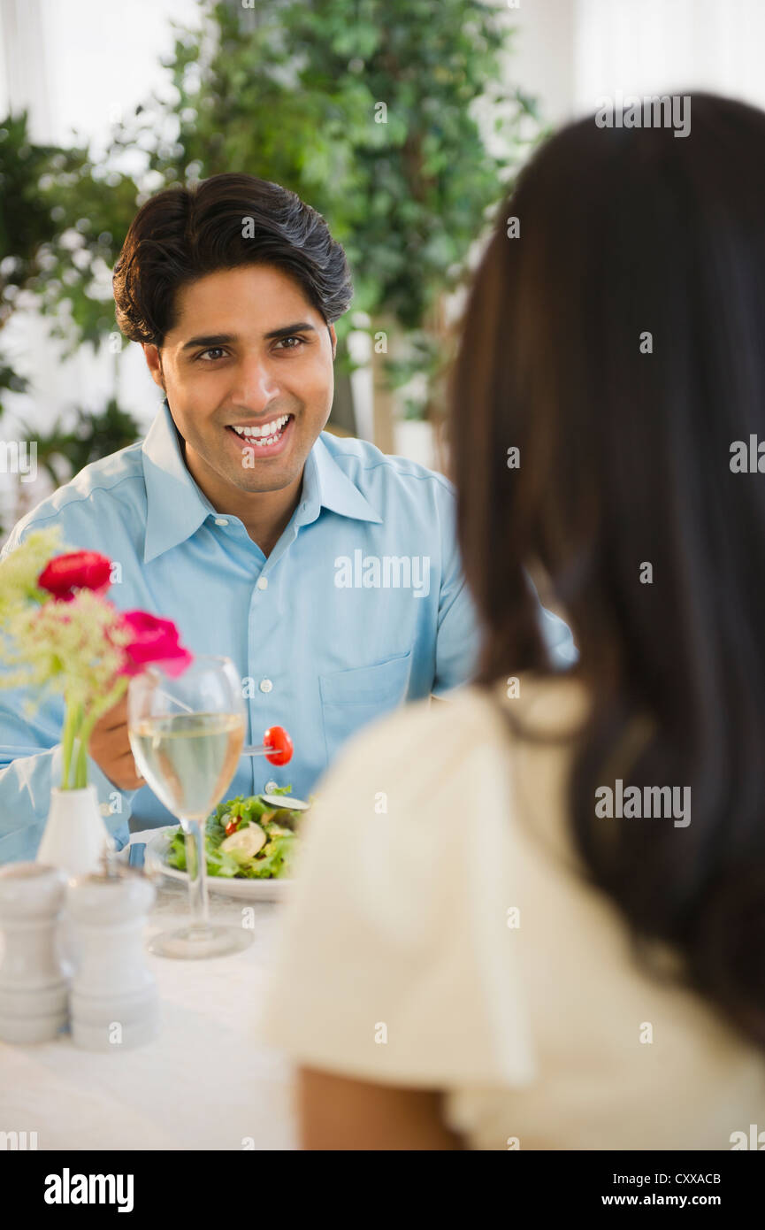 Indian Couple Dining Table High Resolution Stock Photography and Images ...